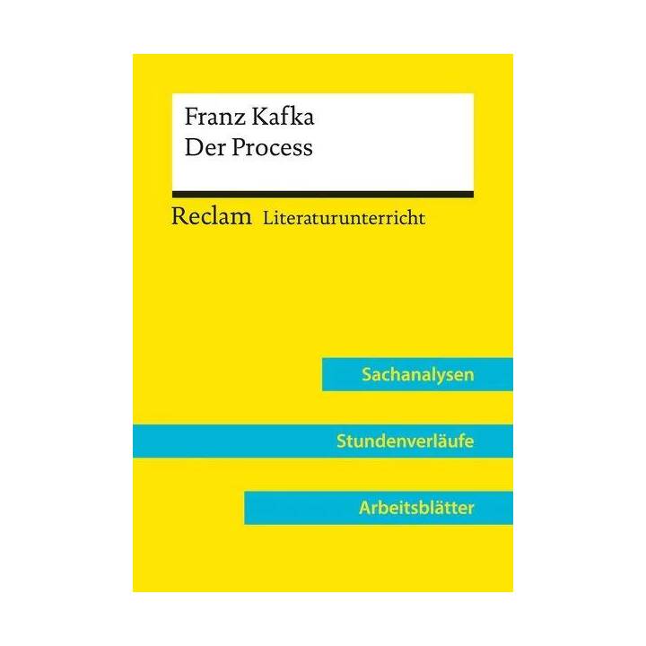 Franz Kafka: Der Process (Lehrerband) - Mit Downloadpaket ...