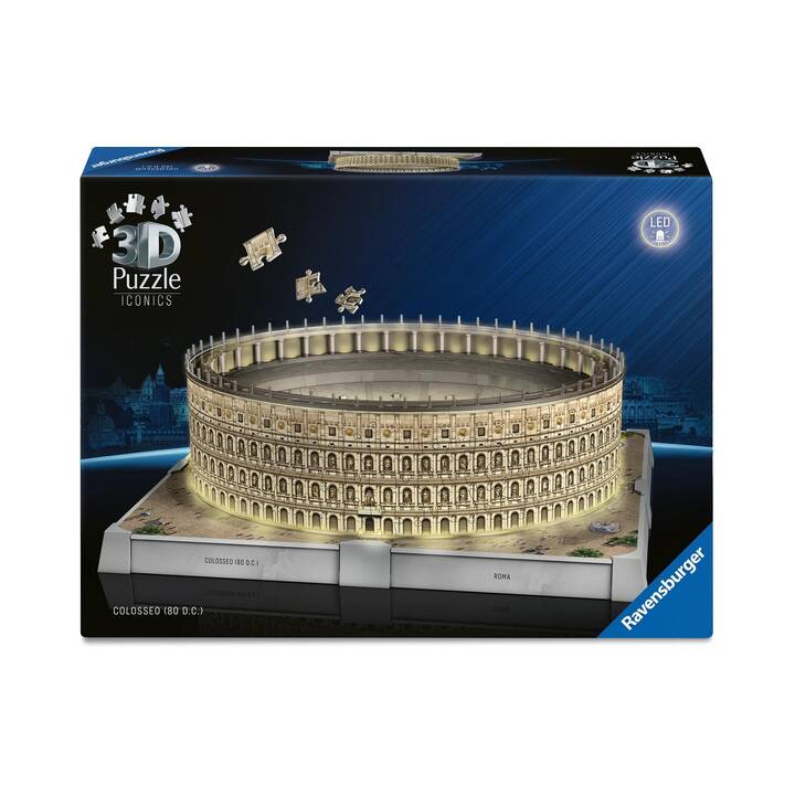 RAVENSBURGER Iconics Colosseum with Light Puzzle 3D (216 pièce ...