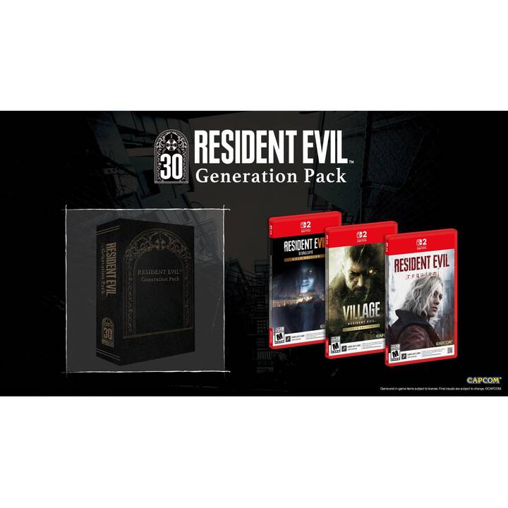 Resident Evil Generation Pack Game Card (NSW 2, DE, IT, FR) - Interdiscount