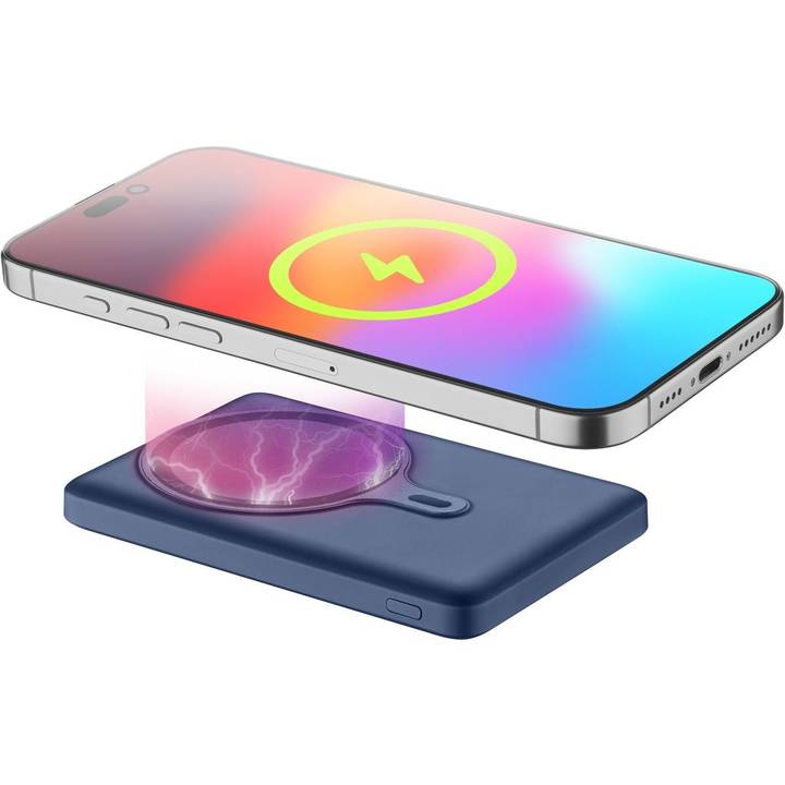 CELLULAR LINE Power Bank (5000 mAh, MagSafe, Blau) - Interdiscount