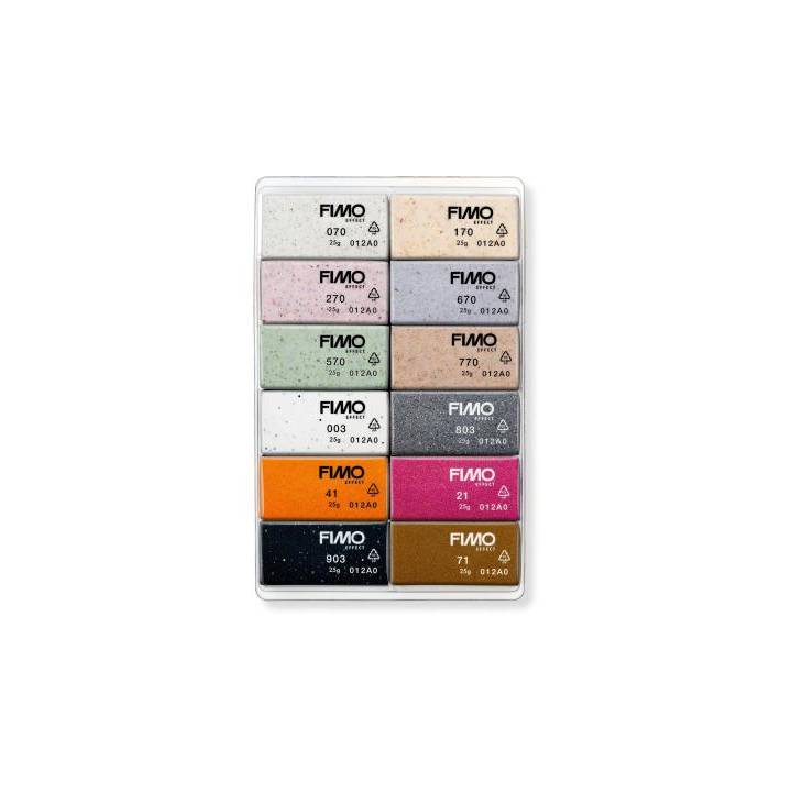 FIMO Modelliermasse Boho (12 x 25 g, Mehrfarbig) - Interdiscount