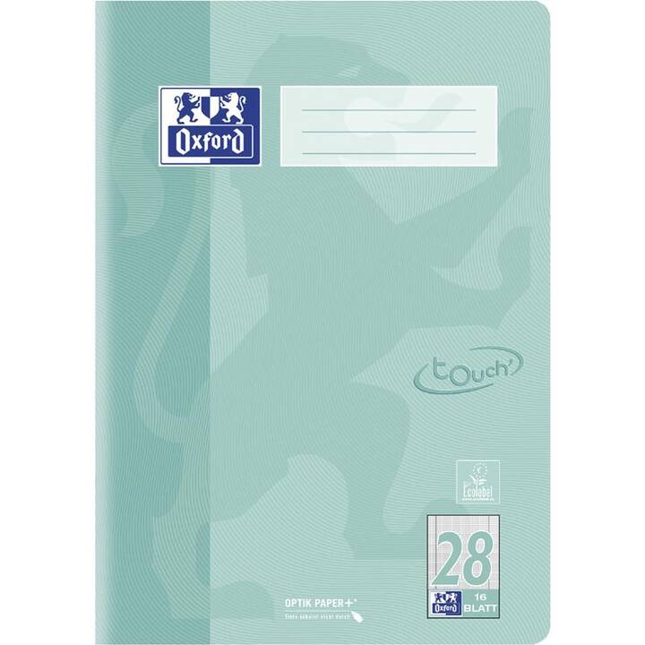 OXFORD Touch Cahier (A4, Ligné, Vert) - Interdiscount